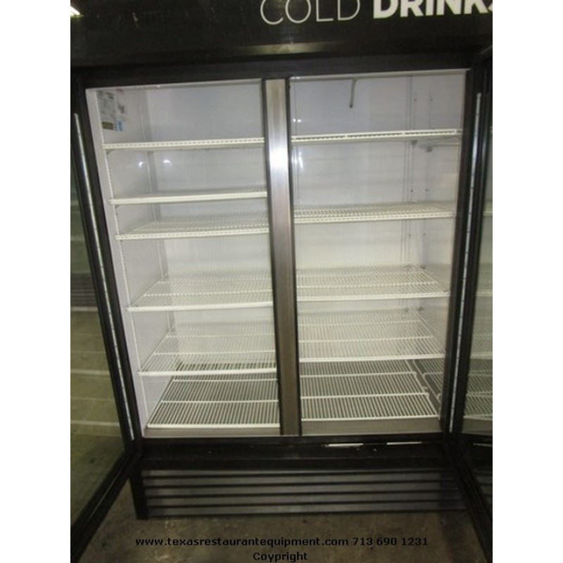 USED TRUE 3 DOOR REFRIGERATOR MERCHANDISER GDM-72-HC~TSL01 - Texas ...